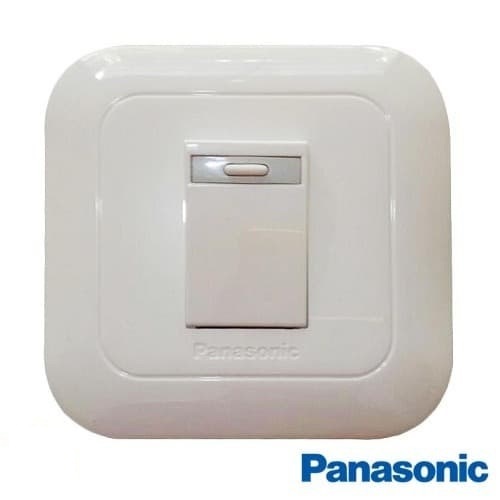 Jual SAKLAR ENGKEL SINGLE 1 GANG 1 WAY WEJ5531 WIDE SERIES PANASONIC ...