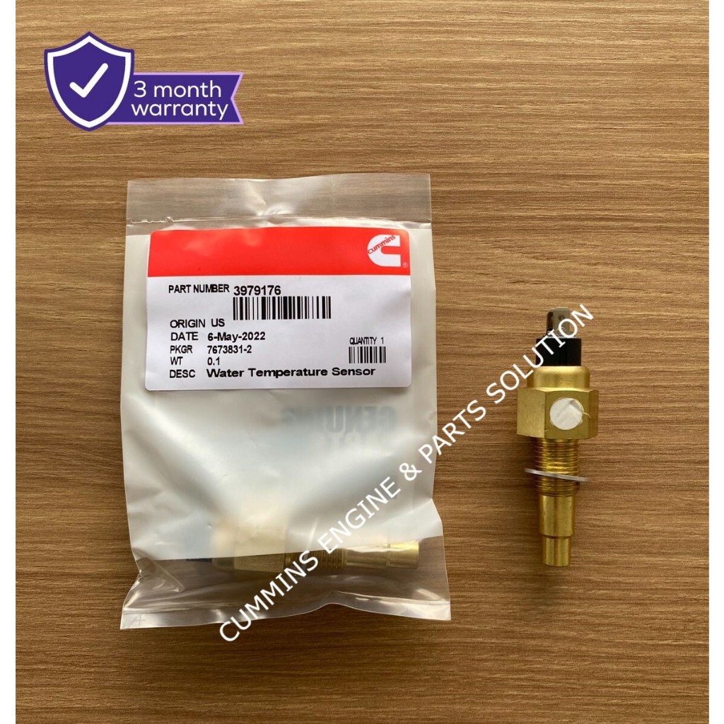 Jual Water Temperature Sensor 3979176 For Cummins 6C, 6L | Shopee Indonesia