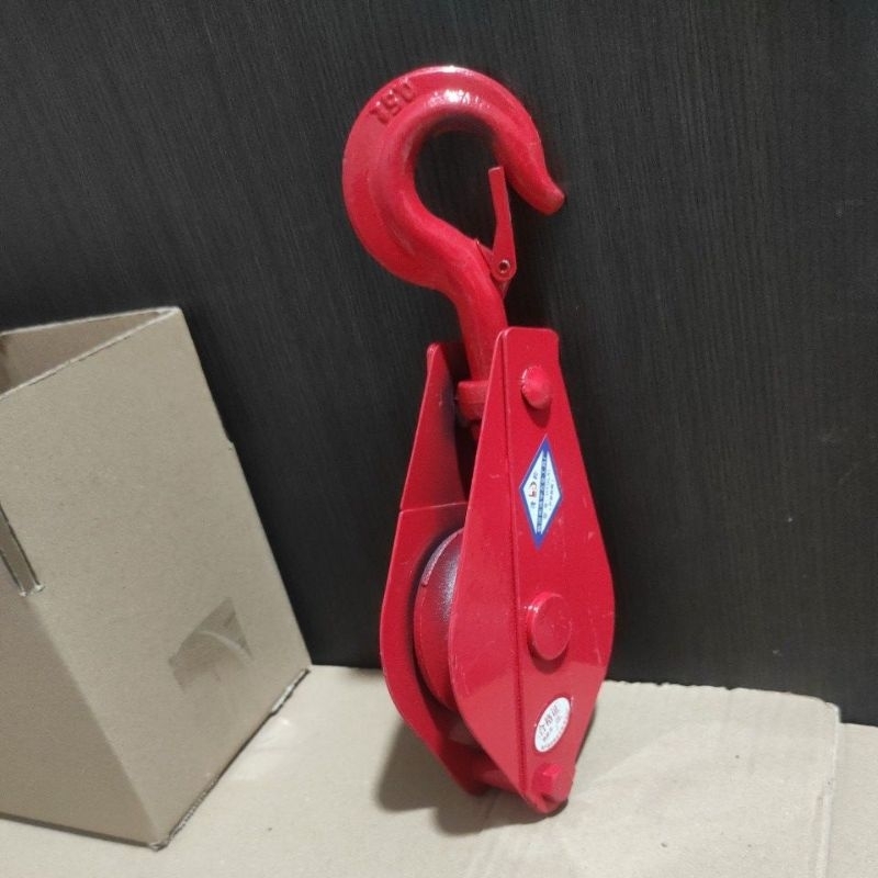 Jual katrol kerekan barang katrol kerekan roda sumur bangunan kuat 0,5 ...