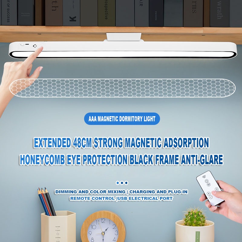 Jual Magnetic Motion Sensor LED Lampu Belajar Touchable Rechargeable ...