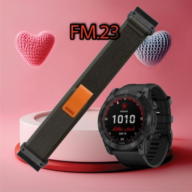 Jual TRAIL LOOP NYLON STRAP QUICK FIT GARMIN FENIX 7X 6X 5X 8 E 47MM ...
