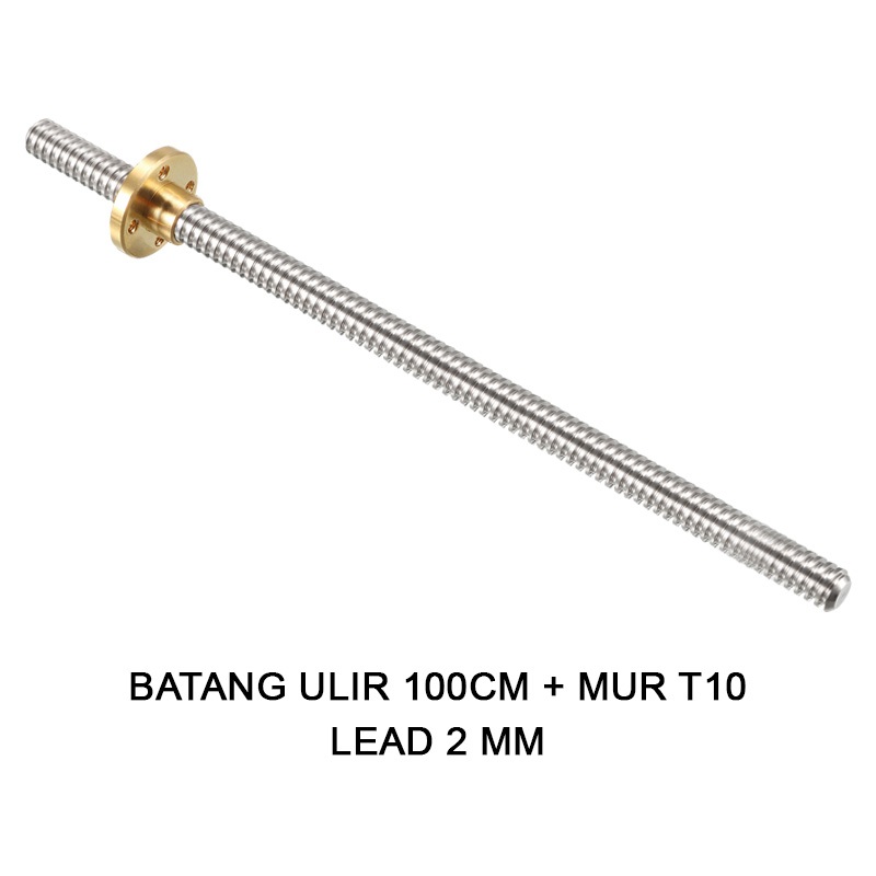 Jual EELIC SEP-MURT10LP2MM Linear Screw Rod T10 Lead 2mm Mix Sekrup ...
