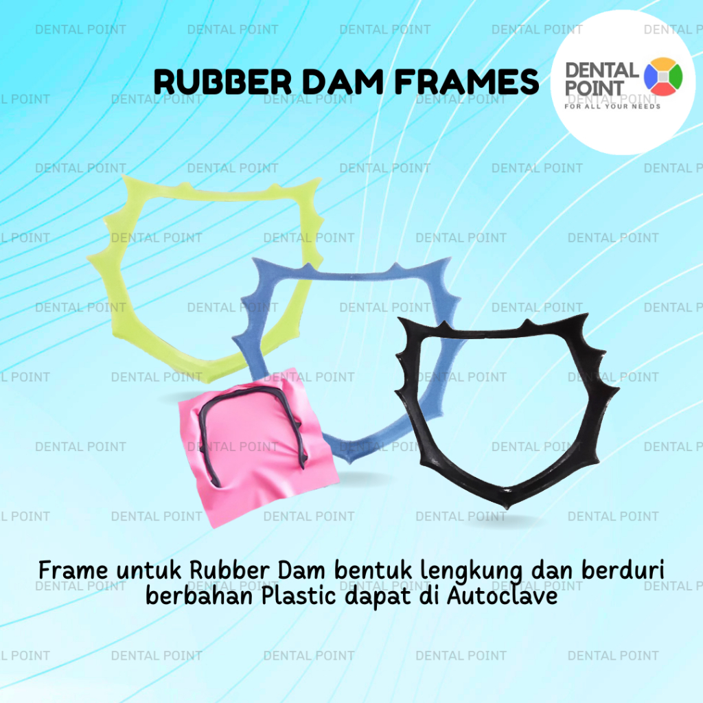 Jual Dental Frame Rubber Dam/Rubber Dam Plastic | Shopee Indonesia