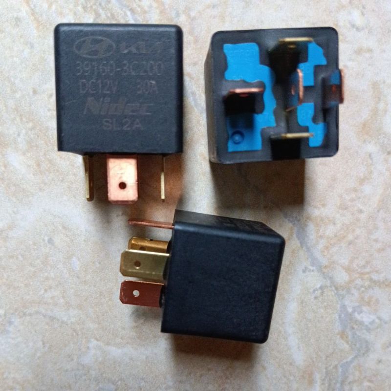 Jual Relay 5 Kaki 30A main rellay power 39160-3C200 5 pin ori KIA ...