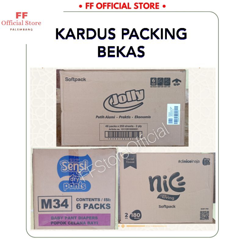 Jual (INSTANT) KARDUS PACKING BEKAS (BESAR) | Shopee Indonesia