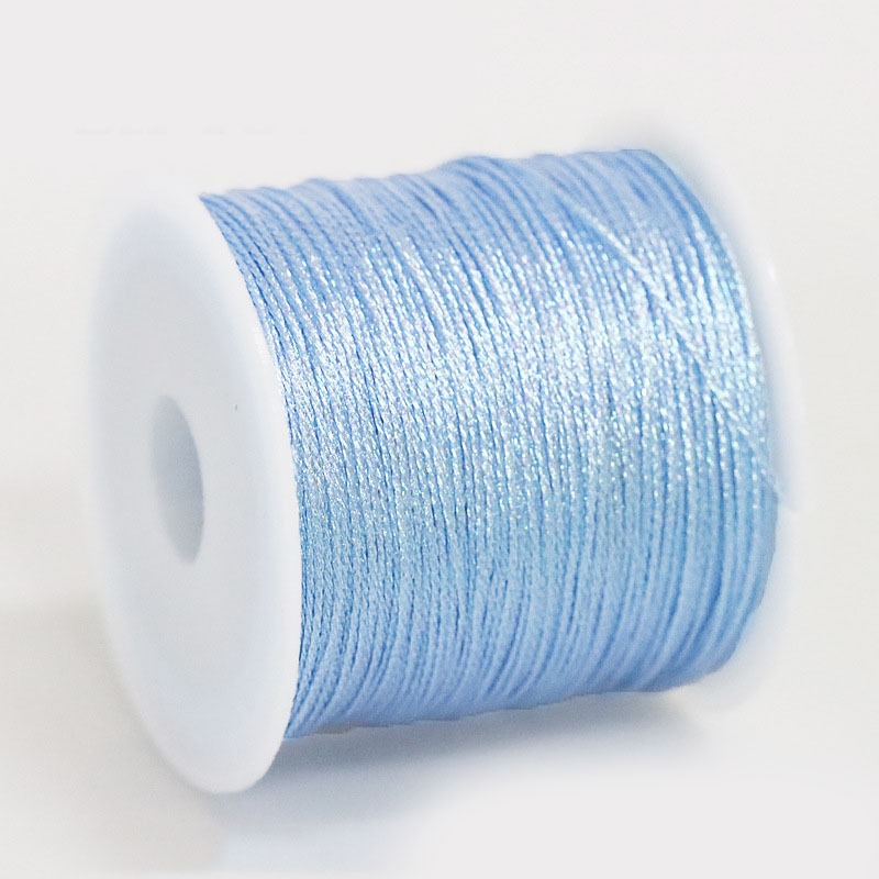 Jual 1 ROLL Shine String Tali Benang Metalik Metallic String - 6 HELAI ...