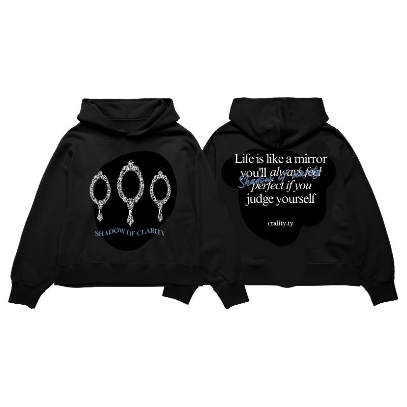 Jual SHADOW OF CLARITY || HOODIE BOXY FIT CRALITY.TY VOL 2 | Shopee ...