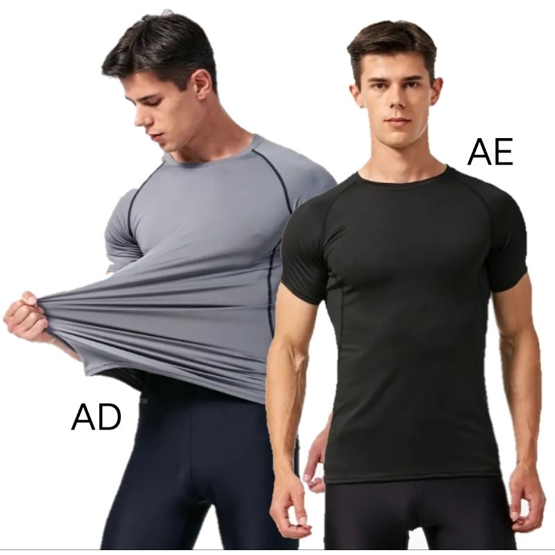 Jual Baju Baselayer Manset Olahraga Pria dry fit/ Kaos Kompresi Sports ...
