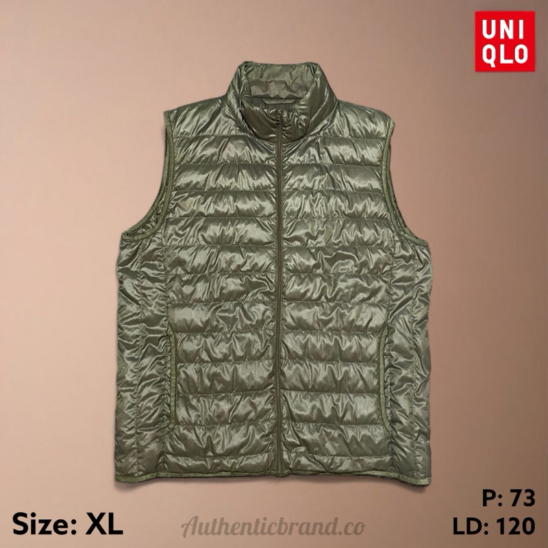 Jual UNIQLO Vest Ultralight Down | Rompi Ultralight Down Uniqlo | Rompi ...