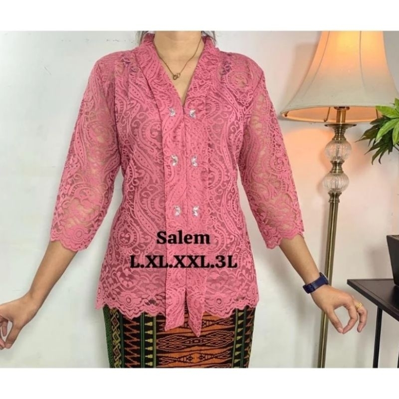 Jual blus brokat model Kartini terbaru,blus brokat premium,baju brokat ...