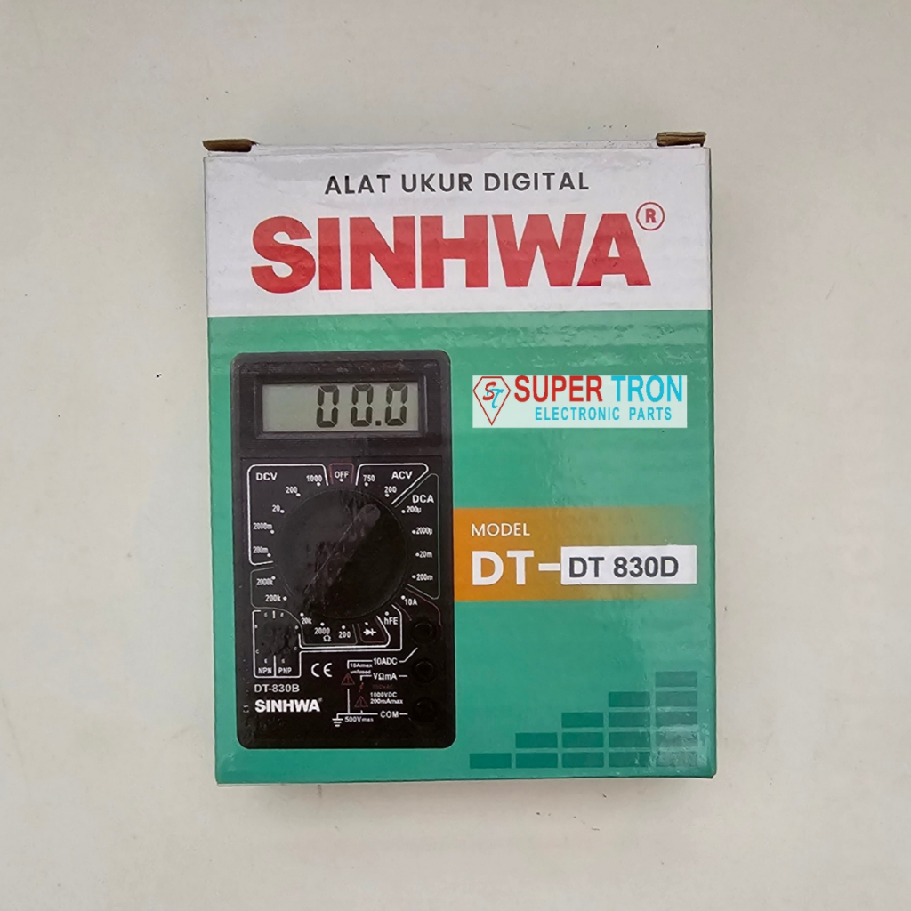 Jual Multimeter Digital Multitester DT830D | Shopee Indonesia