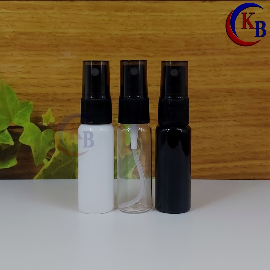 Jual BOTOL SPRAY 20 ML BLACK / BOTOL PLASTIK BR 20ML NECK 18 | Shopee ...