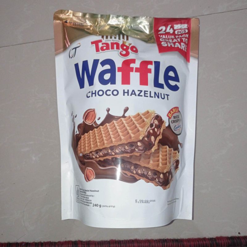 Jual tango waffle choco hazelnut isi 24pcs | Shopee Indonesia