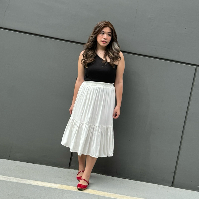 Jual Lala Skirt ( rok ruffle / rok wanita / rok bigsize / rok tutu ...