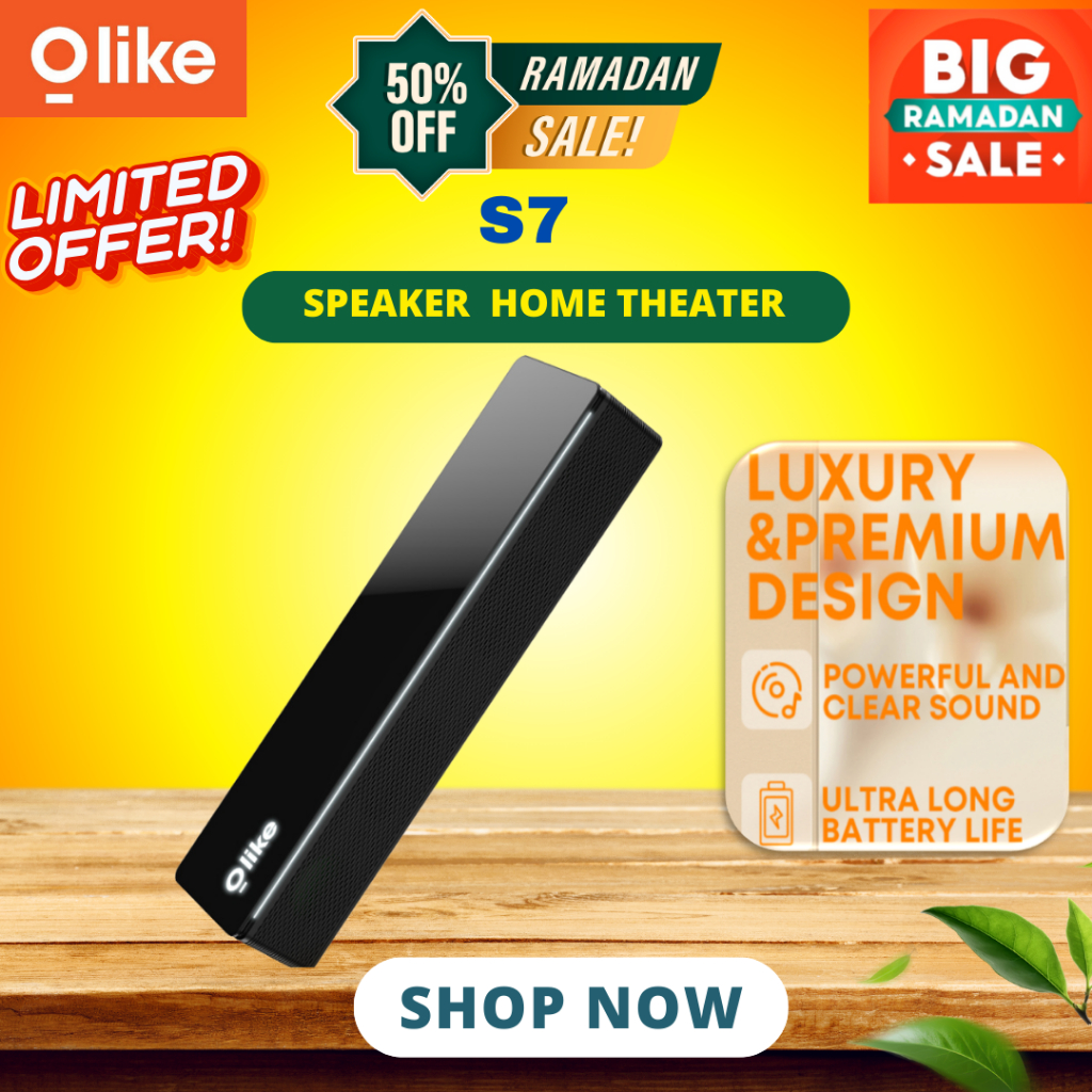 Jual OLike S7 OBS700 Dynamic Speaker Subwoofer Theater Dynamic Speakers ...