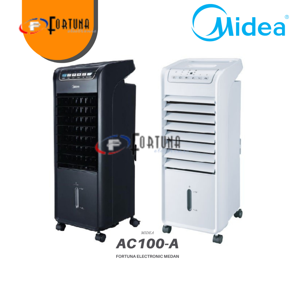 Jual AIR COOLER MIDEA AC100-A / FREE EXTRA COOLPACK WITH REMOTE ...