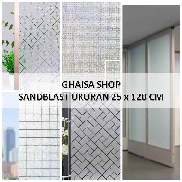 Jual Sticker Sunblast | Glass Sticker | Kaca Film Lebar Ukuran 25 x ...