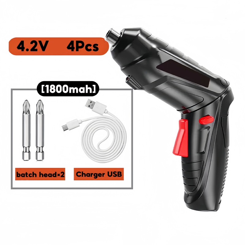 Jual Reaim Mesin Bor Cordless Mini 49pcs Set 4.2V /Cordless Set ...