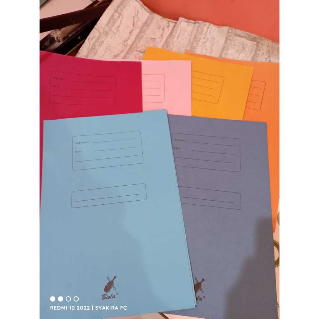 Jual Map Kertas merk Biola Ukuran F4 Stopmap Document & Desk Organizer ...