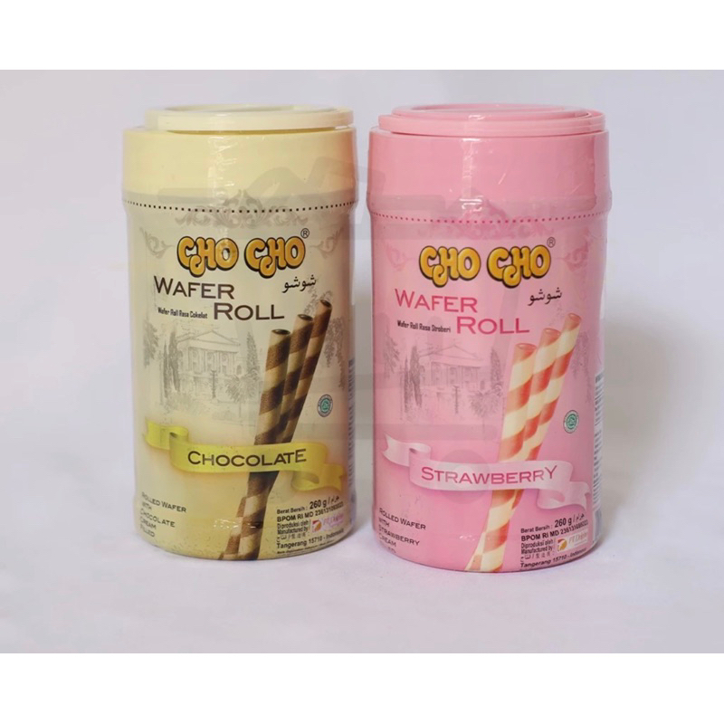 Jual Cho Cho Wafer Stick Chocolate, Strawberry, Coconut/Kelapa ...