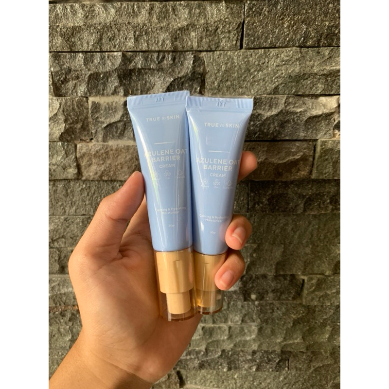 Jual True To Skin Azulene Oat Barrier Moisturizer Cream 30g | Shopee ...