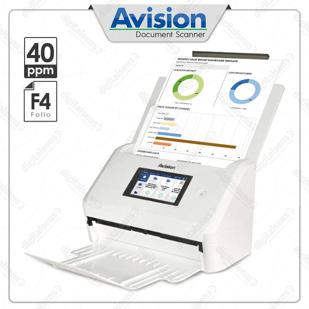 Jual Avision Scanner AN335WL - Wifi- Network- Ultrasonic- ADF -F4/Legal ...