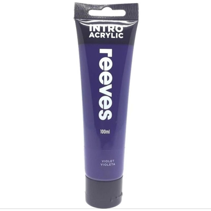 Jual Reeves Acrylic Intro 100 ml Violet | Shopee Indonesia