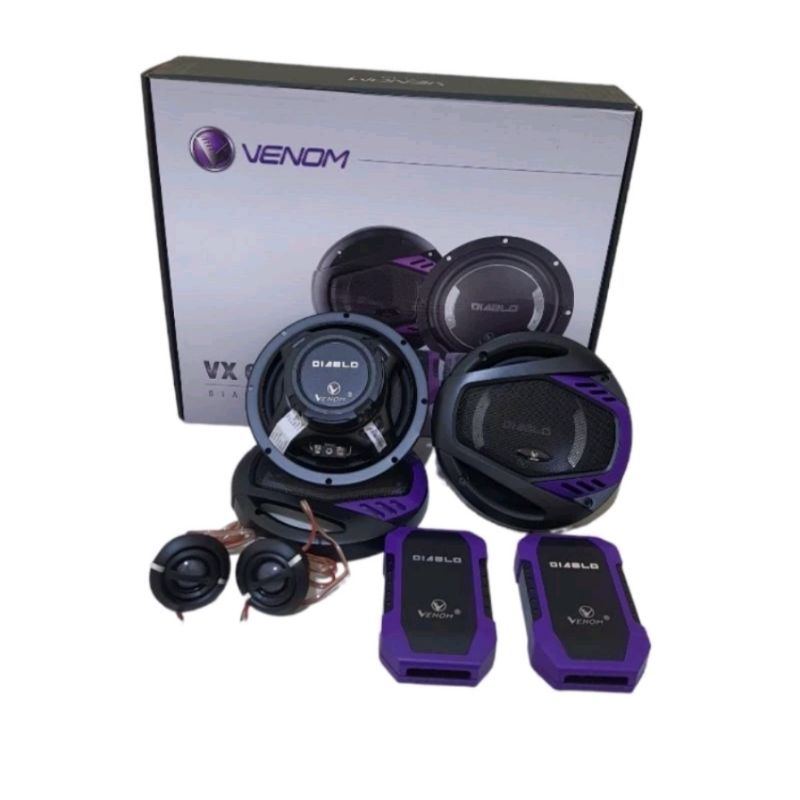 Jual Speaker split Venom Diablo VX 6 D, 2 way speaker Venom Diablo ...