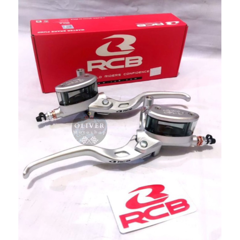 Jual Master Rem RCB Type E2 Oval 14mm Silver Universal - Kanan atau Kiri | Shopee Indonesia