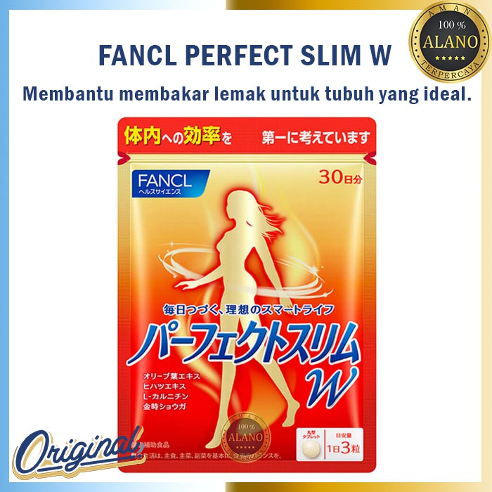 Jual FANCL Perfect Slim W Original Japan | Shopee Indonesia