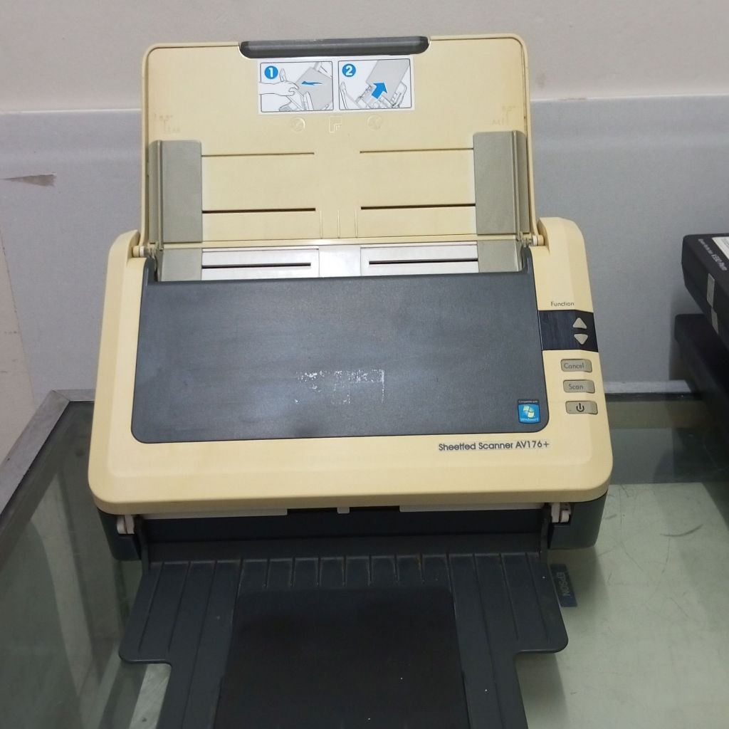 Jual Scanner f4 Avision AV 176 Support Win 10 second siap pakai ...