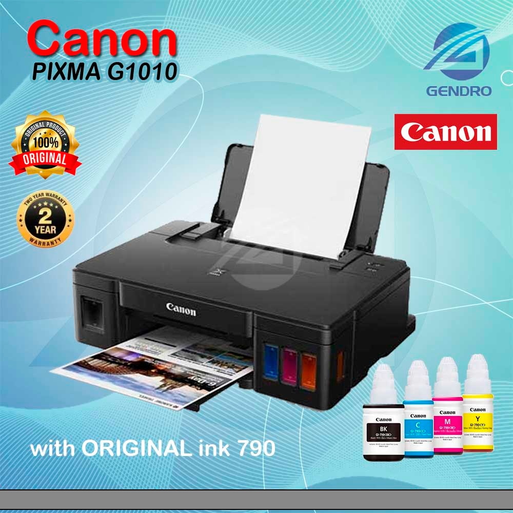 Jual Printer Canon Pixma G1010 G-1010 Original ink GI-790 | Shopee ...
