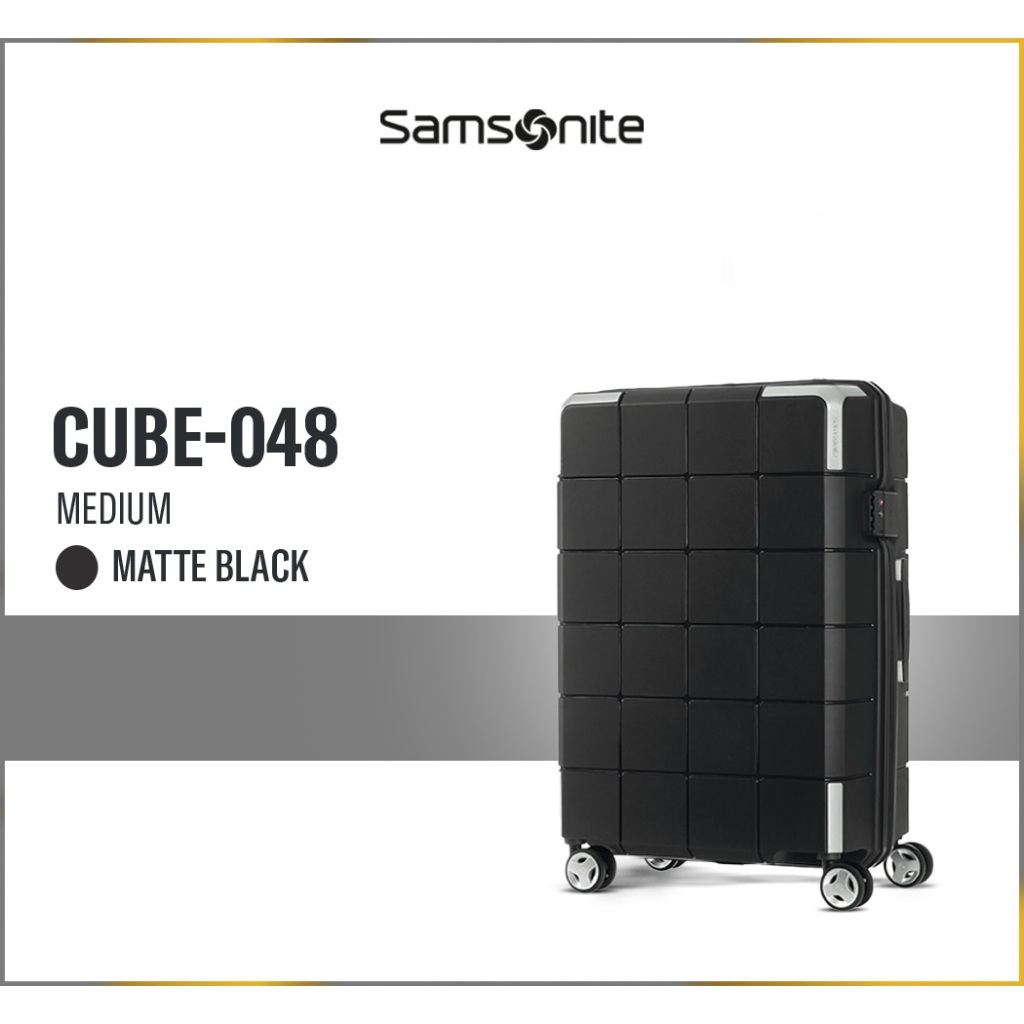 Jual Samsonite Koper Hardcase Cube-048 Spinner 25Inch TSA | Shopee ...