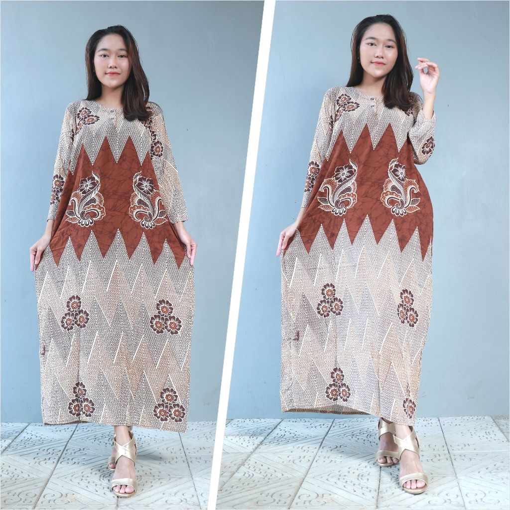 Jual Daster Batik Lengan Panjang Baju Daster Lengan Panjang Longdress ... Jual Daster Batik Lengan Panjang Baju Daster Lengan Panjang Longdress ...