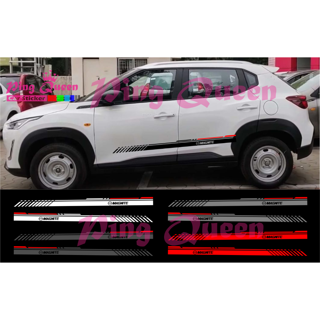 Jual Sticker stiker mobil Magnite striping sticker list mobil Nissan ...