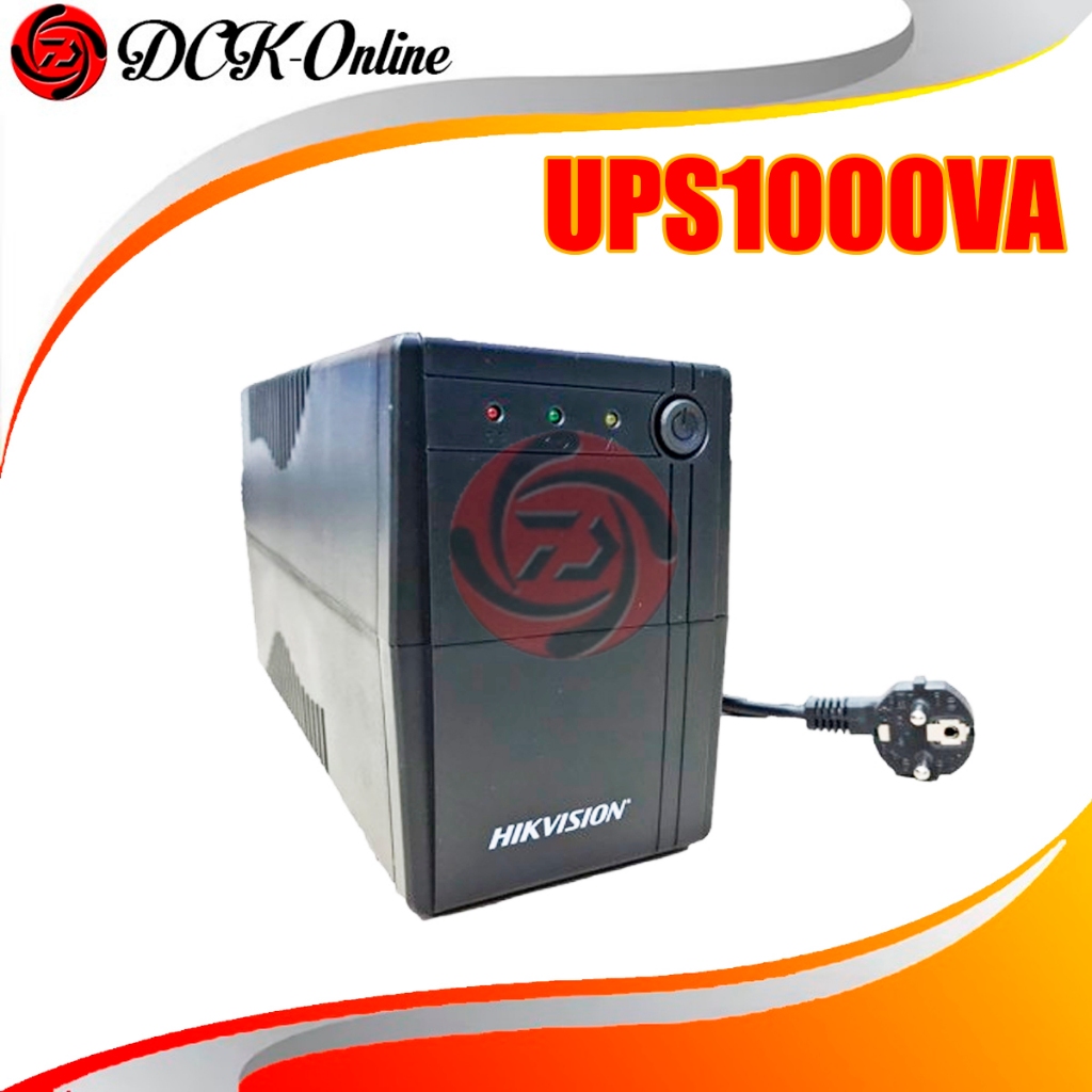 Jual Hikvision DS UPS 1000 1000VA 360W Uninterruptible Power Supply UPS ...