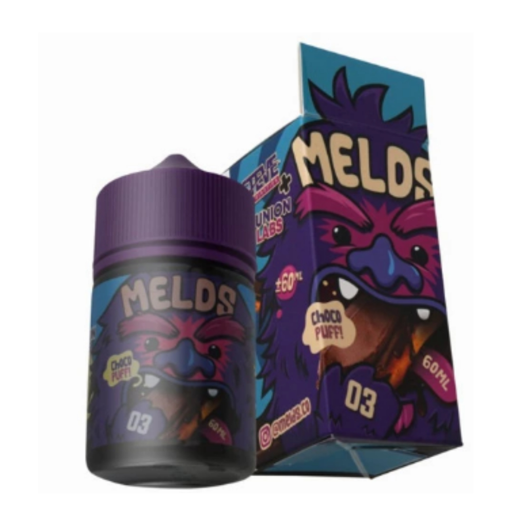 Jual MELDS Choco Puffs E-Liquid 60ML 7MG | Shopee Indonesia