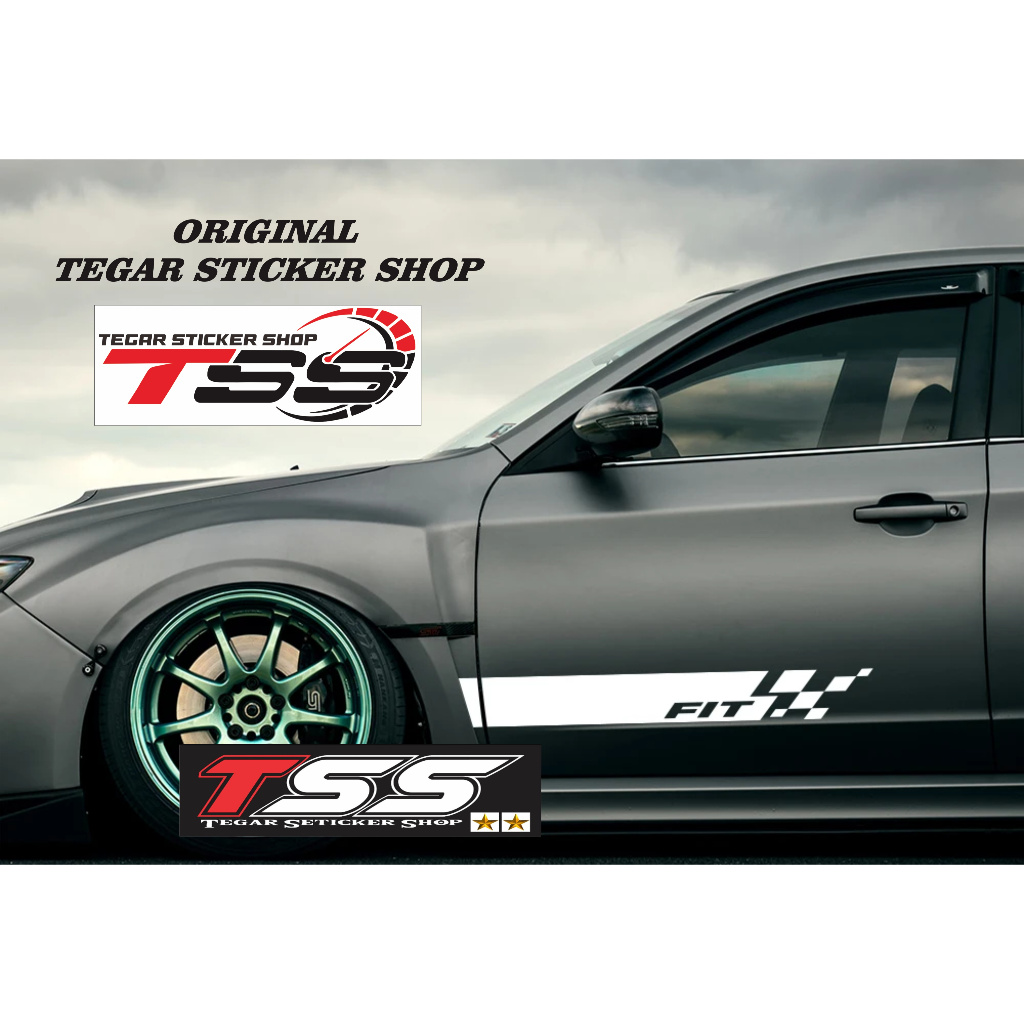 Jual sticker mobil sticker costum nama stiker lis mobil costum nama dan ...