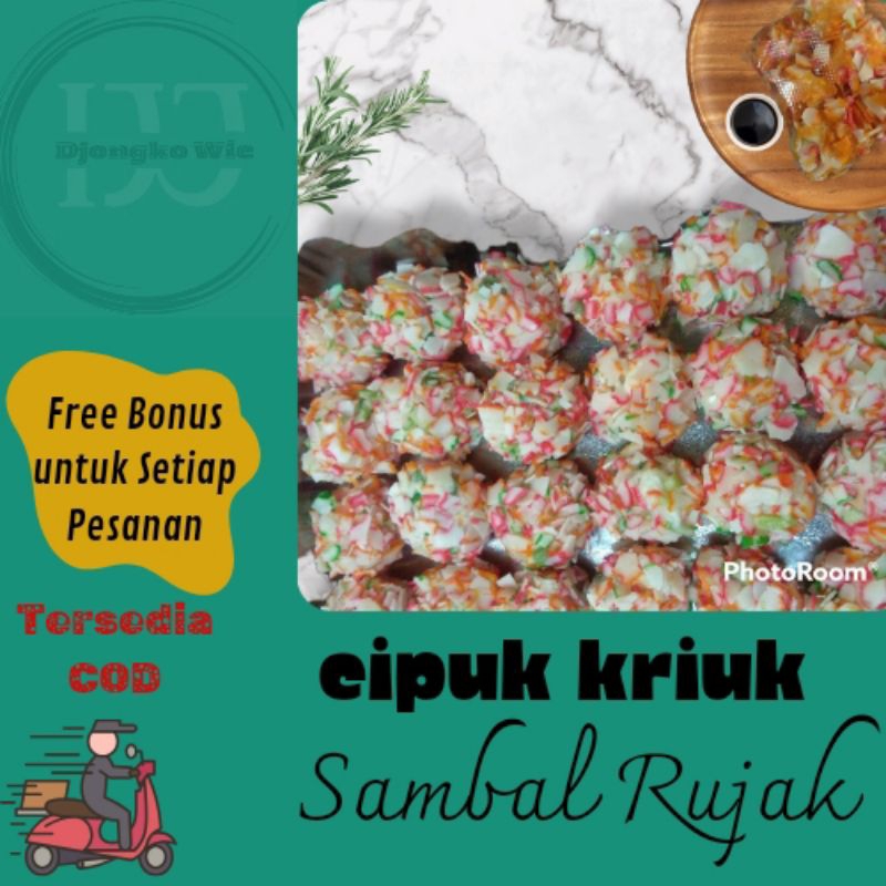 Jual CIPUK KRIUK SAMBAL RUJAK ACI KERUPUK CIRENG KERUPUK PEDAS TERENAK ...