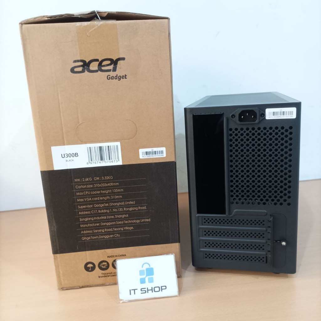 Jual Acer Casing PC Gaming U300 - Black | Shopee Indonesia