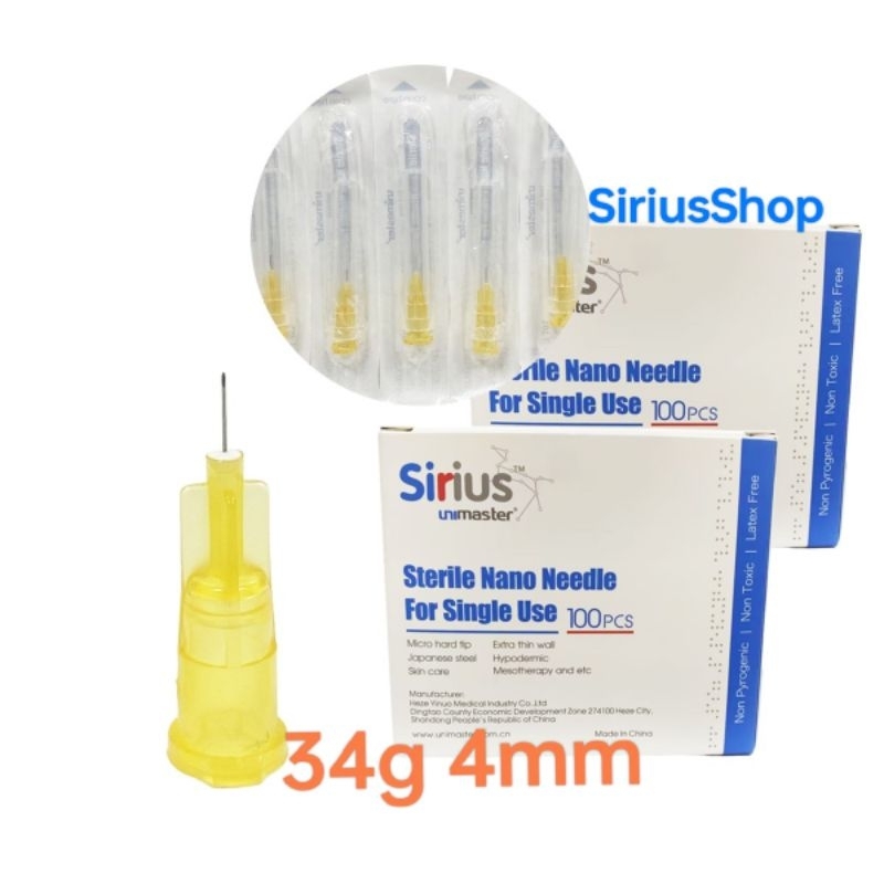 Jual Jarum Meso 34g 4mm ecer satuan (1pcs) | Shopee Indonesia