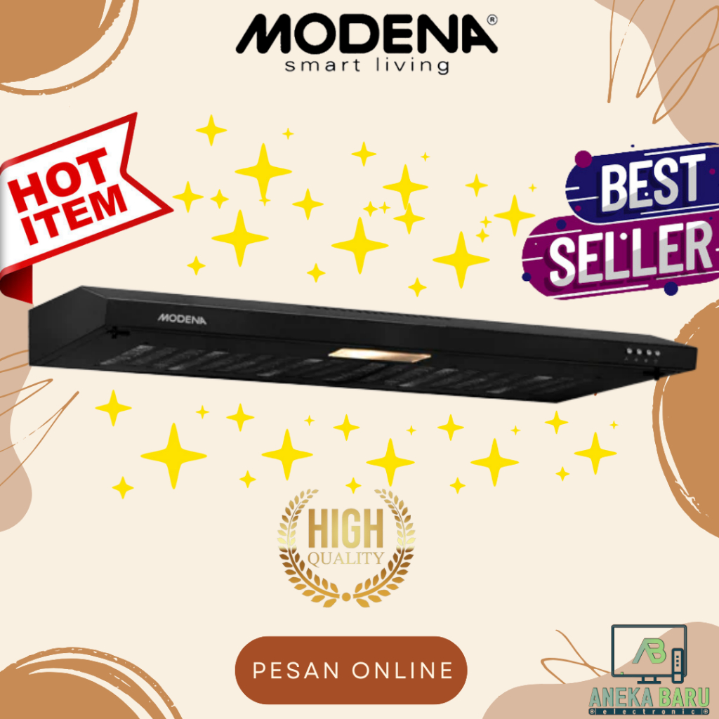 Jual [READY STOCK] Modena Cooker Hood Penghisap Asap PX-0921 BABK / PX0921 / PX 0921 BABK (90 cm ...