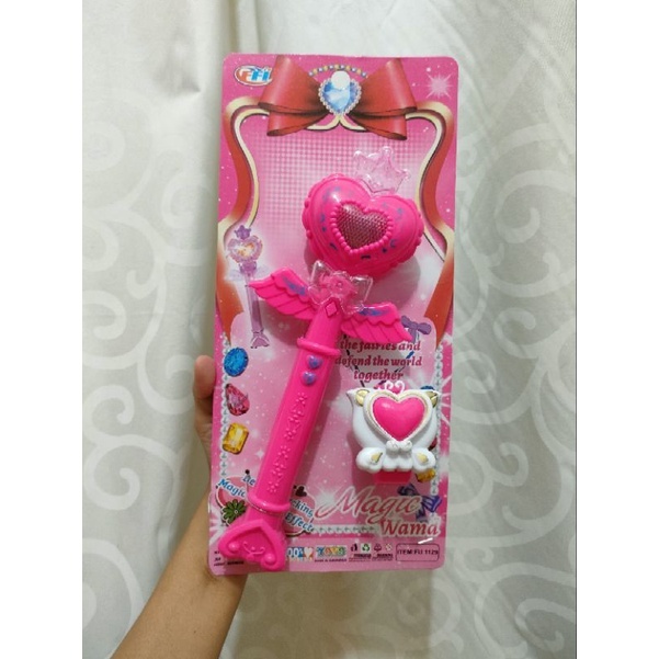 Jual MAINAN MAGIC WAND TONGKAT MAGIC MAHKOTA TONGKAT PERI | Shopee ...