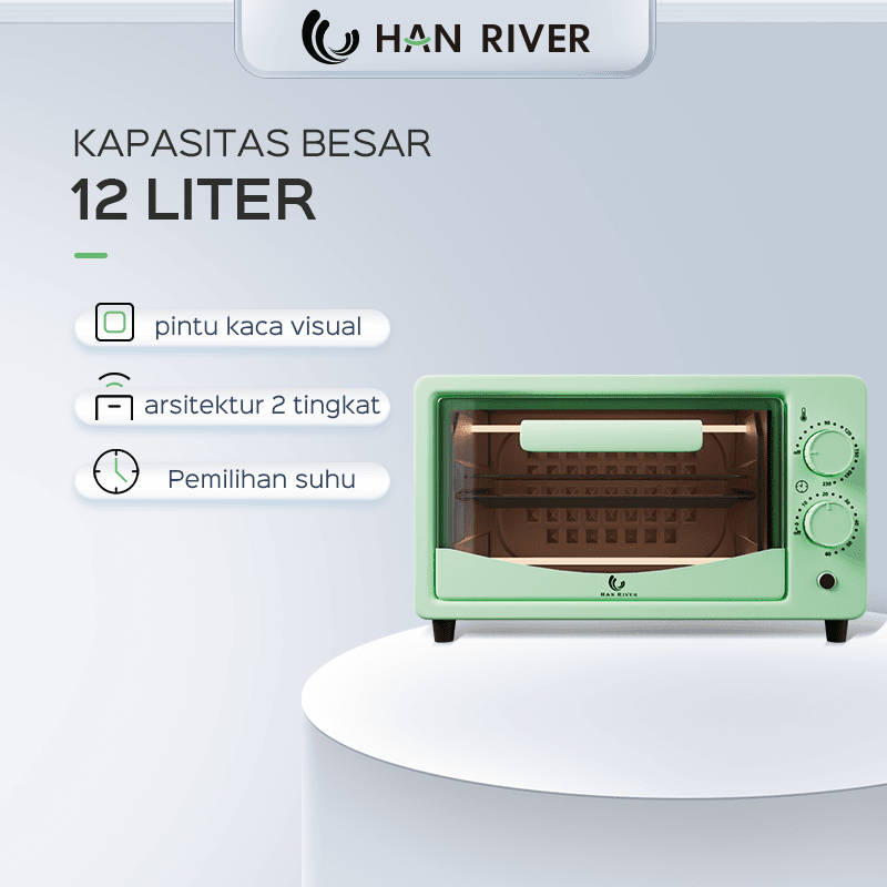 Jual [YBN] Han River Oven Listrik 12L | Shopee Indonesia