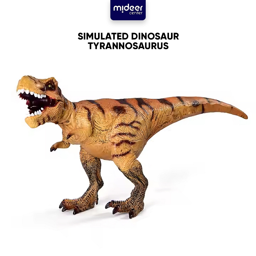 Jual Mideer Queen Sized Simulated Dinosaur Tyrannosaurus / Miniatur T ...