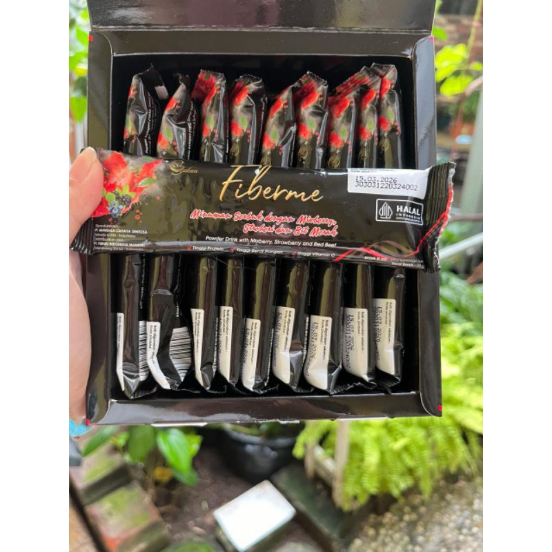 Jual FIBERME MIX BERRY OFFICIAL BY ICHA ATAZEN ( 1 sachet) | Shopee ...