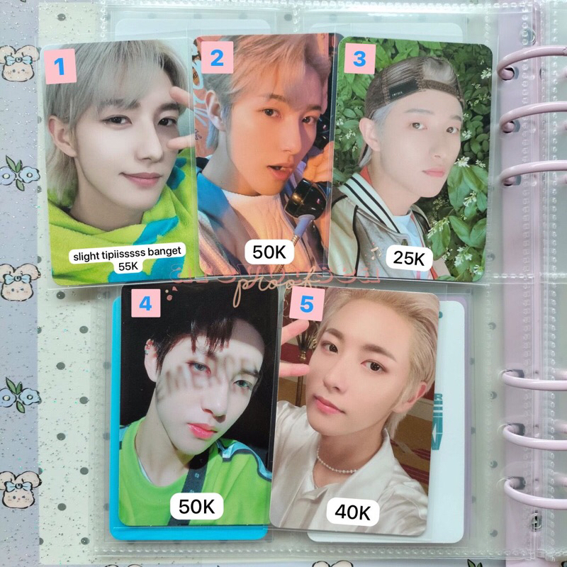Jual WTS PC PHOTOCARD RENJUN NCT NATION ISTJ TELEPON RENJUN SILAU TDS ...
