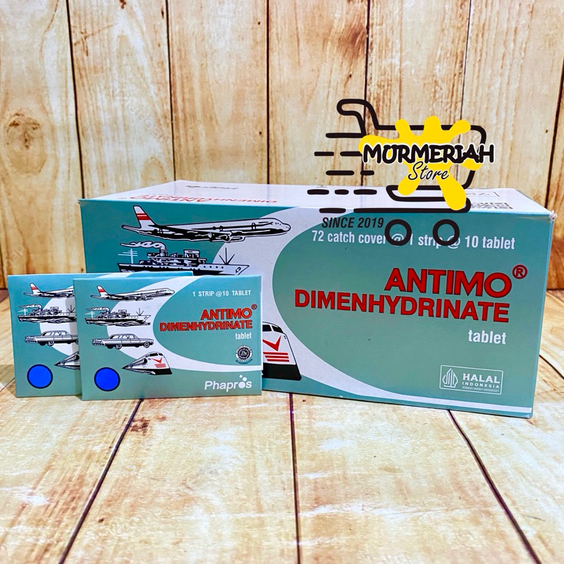 Jual ANTIMO Tablet box isi 72 Strip @10 tablet | Shopee Indonesia