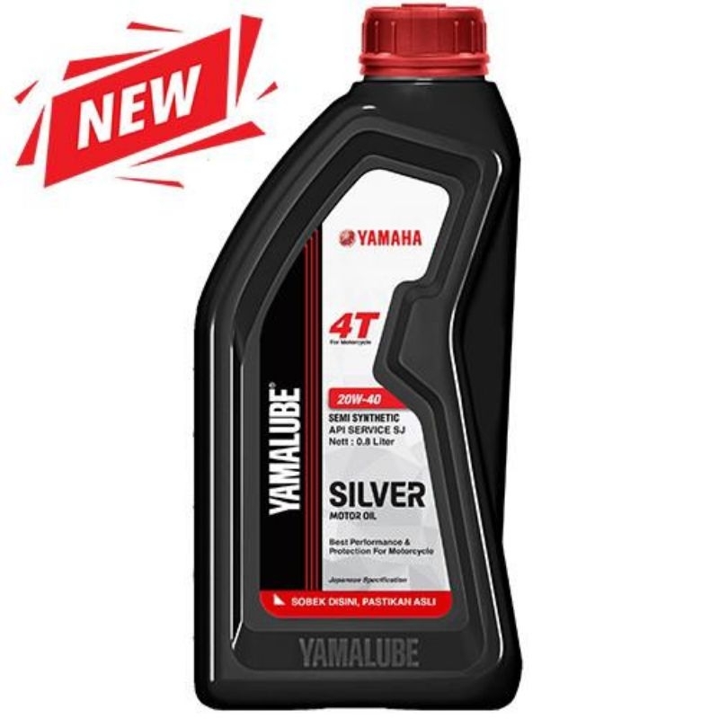 Jual Oli Motor Yamalube Silver 800ml Motor Bebek 4Tak Oil Mesin 4T 0,8 ...
