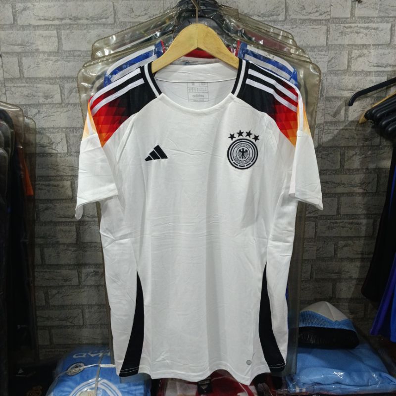 Jual JERSEY BOLA JERMAN HOME NEW EURO 2024 GRADE ORI IMPORT OFFICIAL | Shopee Indonesia